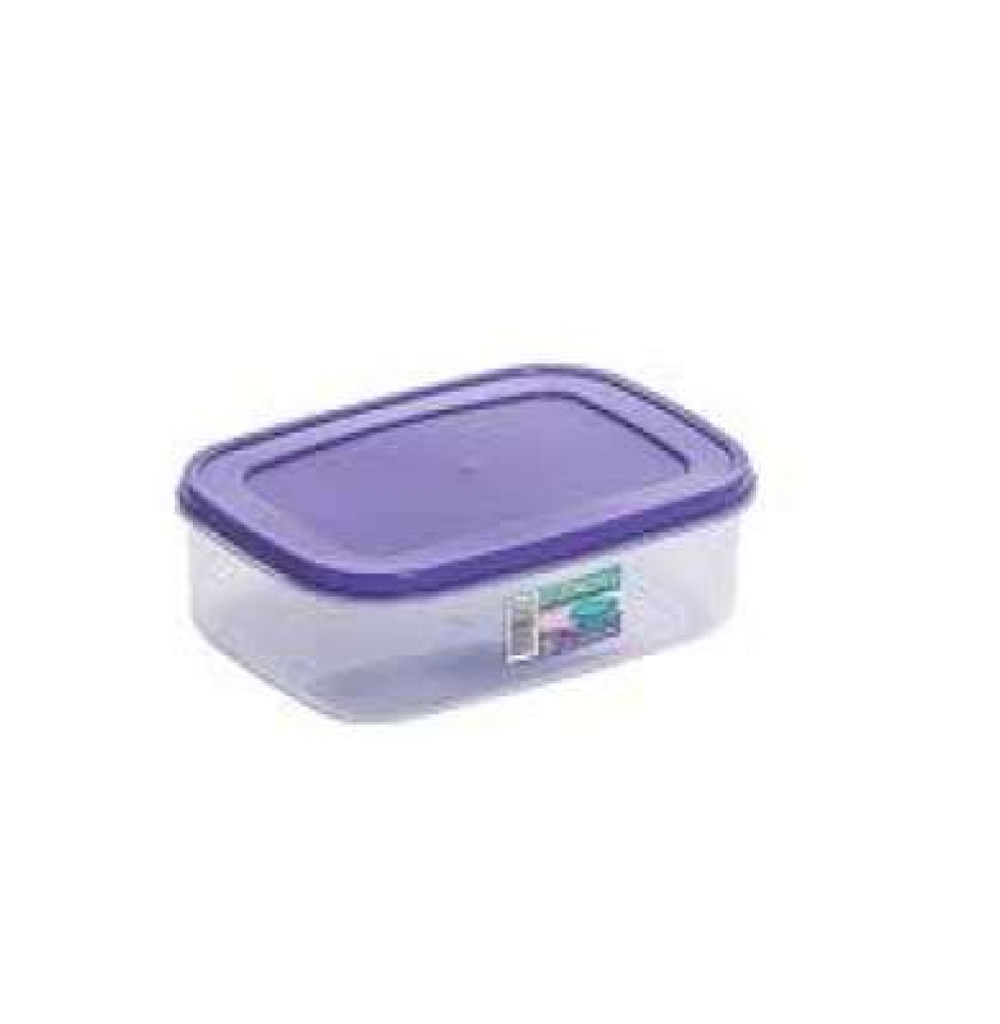 ELIANWARE E1772 PLASTIC RECT CONTAINER 1.1L